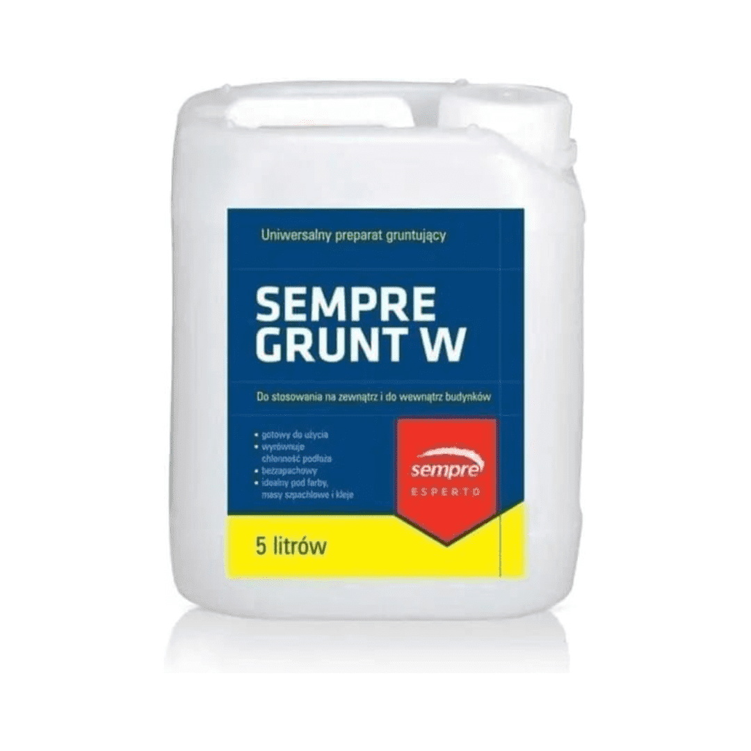 Sempre - Grunt W 5l Priming agent – Water-Based primer for brick ...