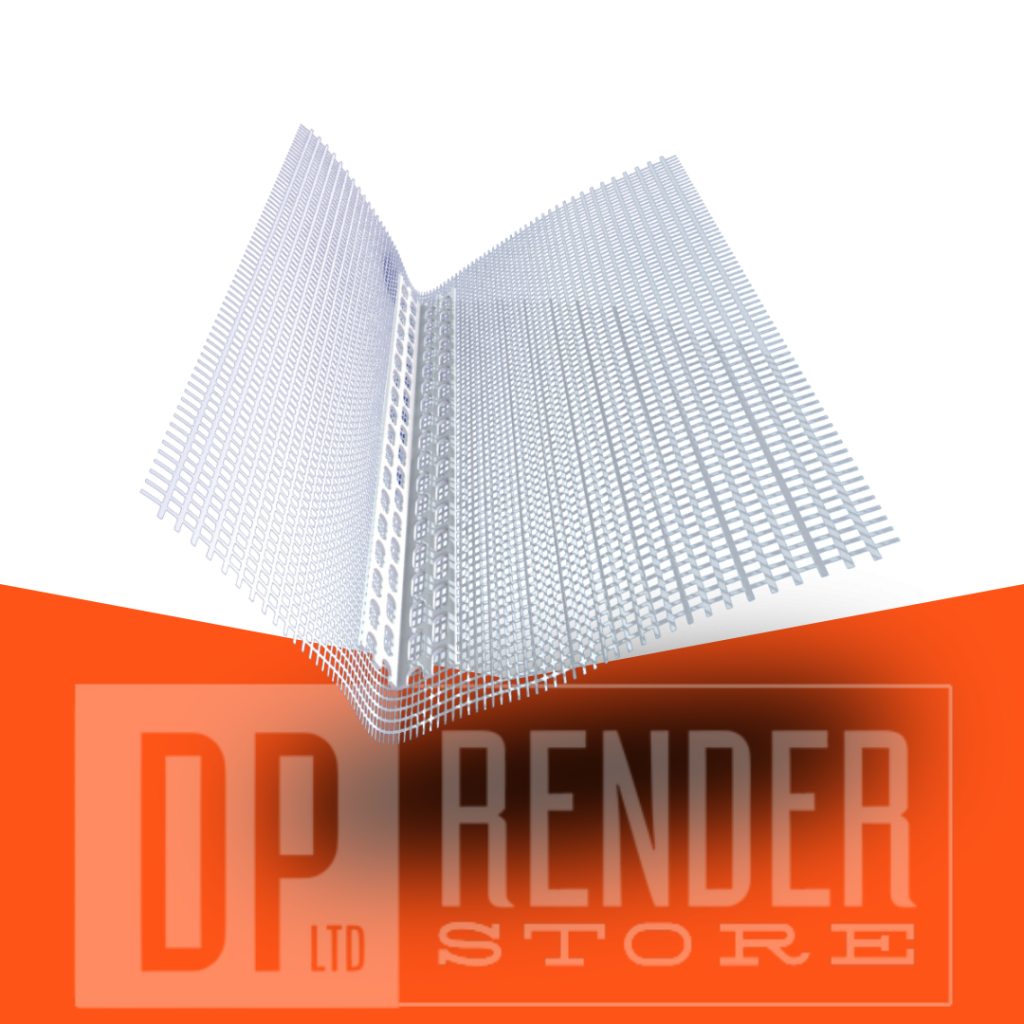 PVC Mesh Corner Bead (2.4m) - DP Render Store Sheffield